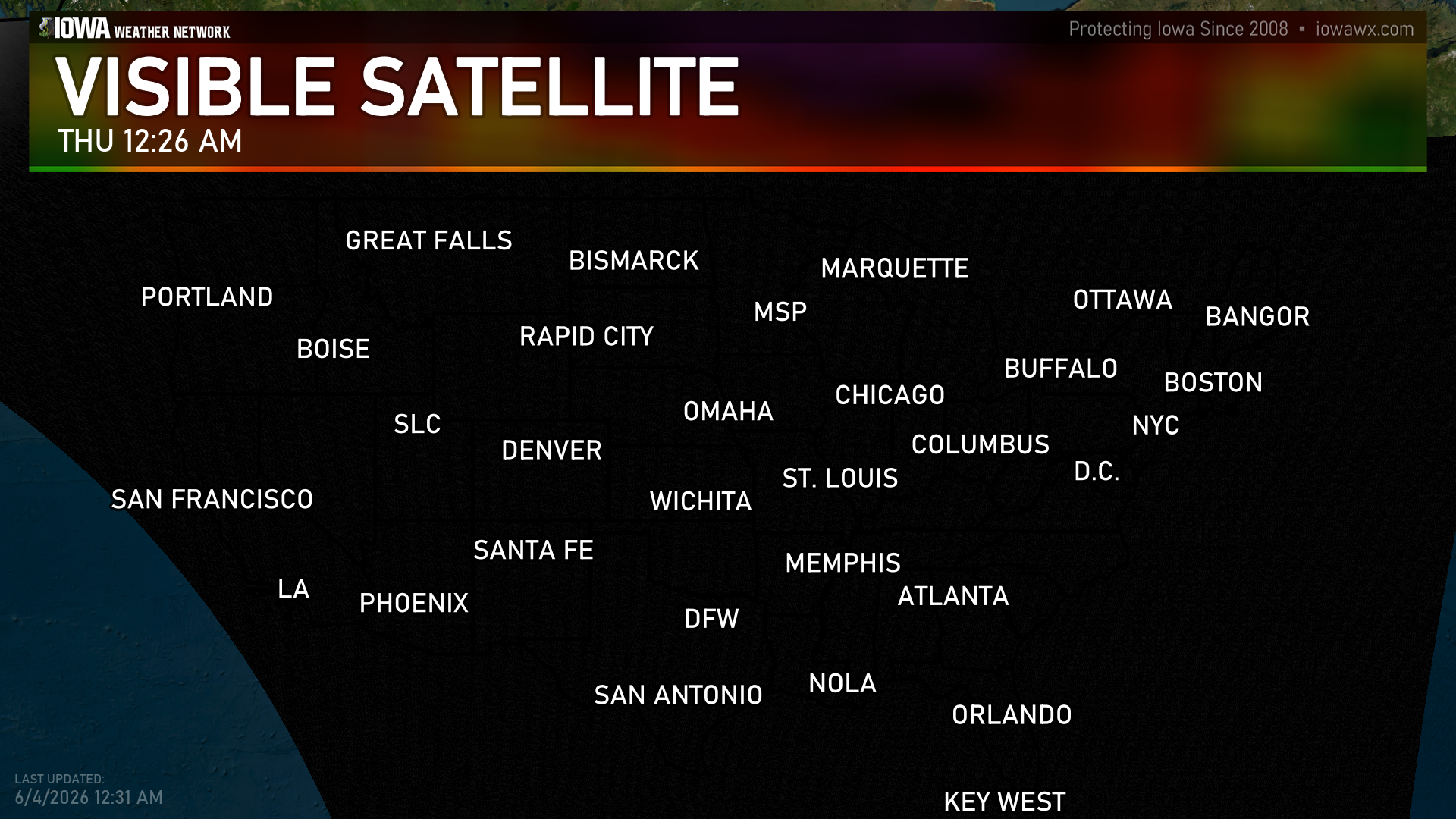 Satellite Imagery | Iowa Weather Network